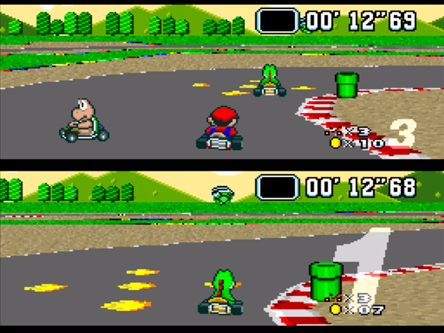 Super mario kart snes versions - tophead
